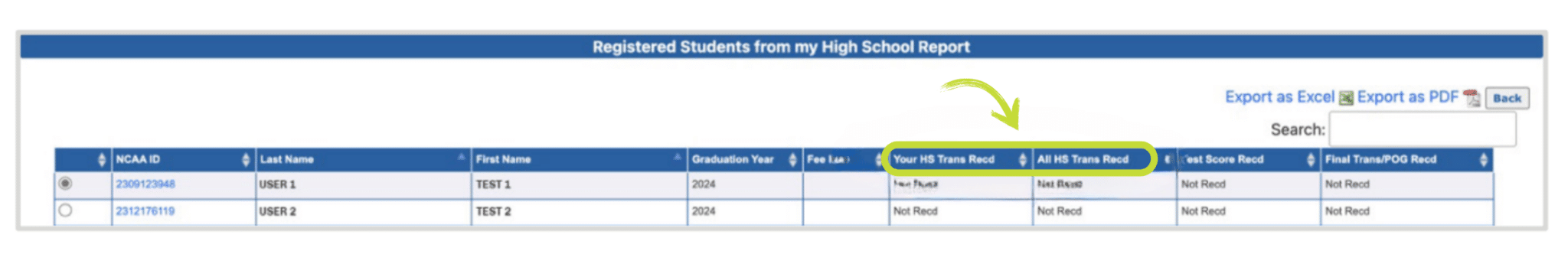 How to Upload Student Transcripts to the NCAA Eligibility Center ...